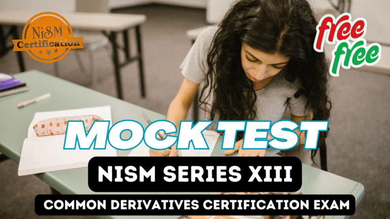 NISM Series XIII - Mock Tests - TheMFCentral