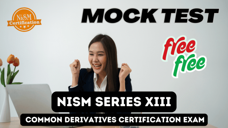 NISM Series XIII - Mock Tests - TheMFCentral